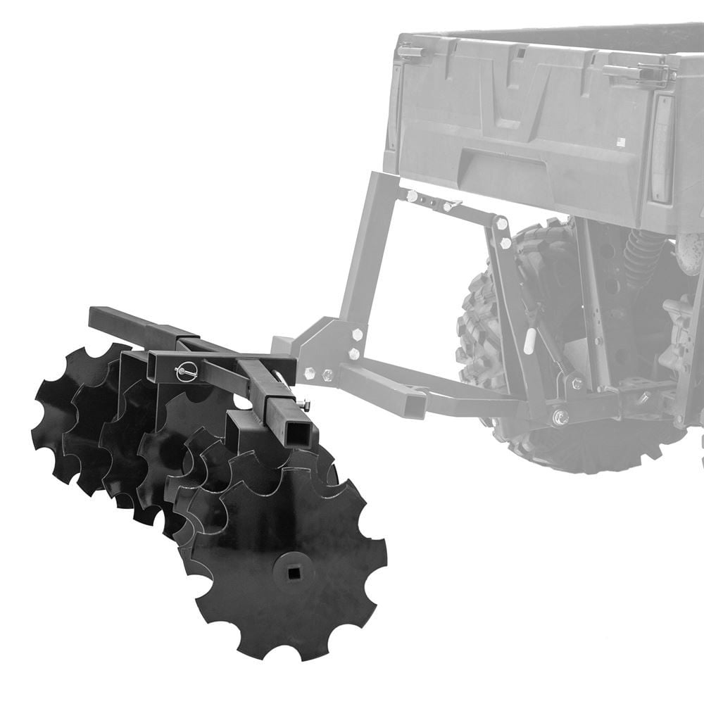 Black Widow 54in ATV/UTV Disc Plow Implement Attachment for Tilling ...
