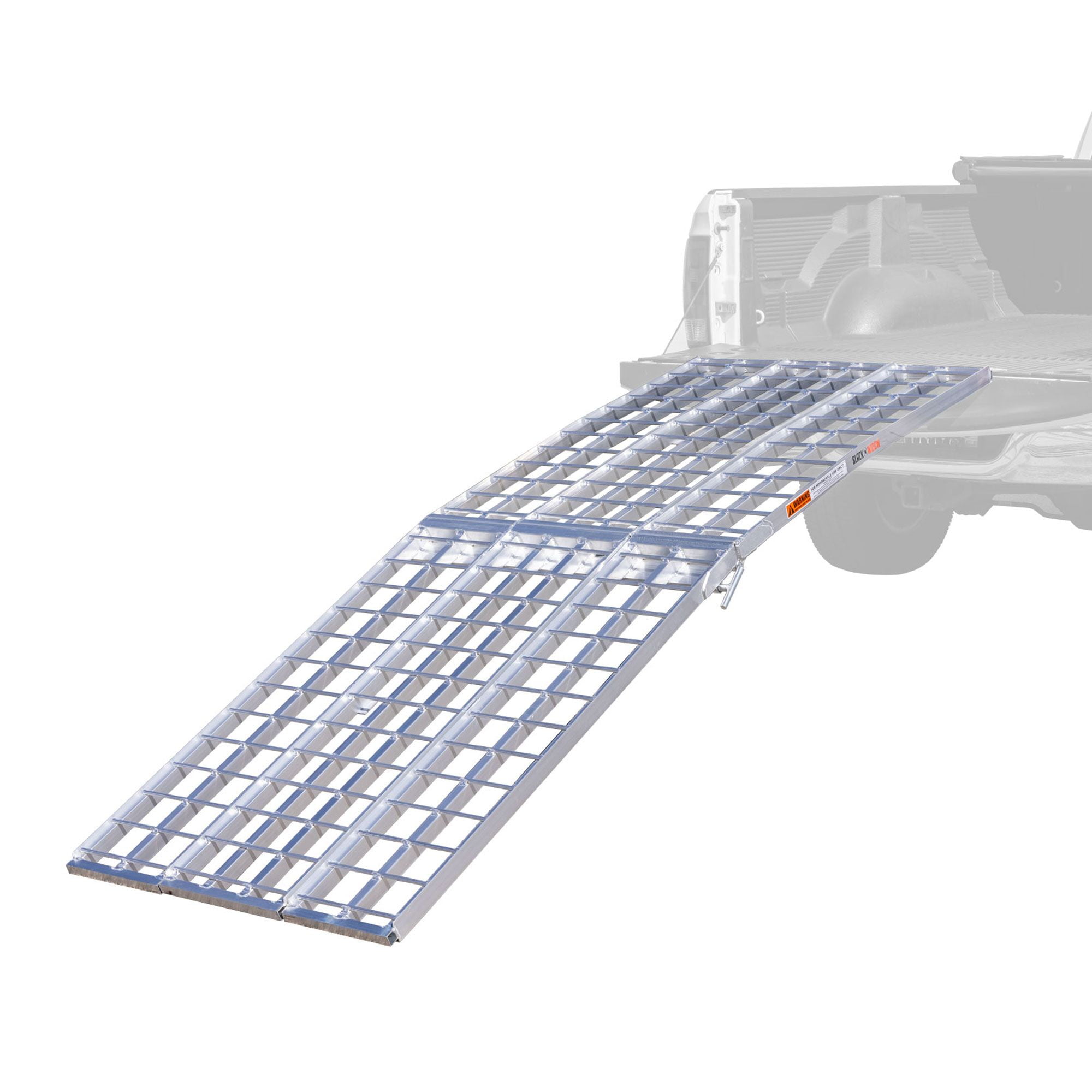Black Widow Aluminum HD Folding Arched Motorcycle Ramp for Truck ...