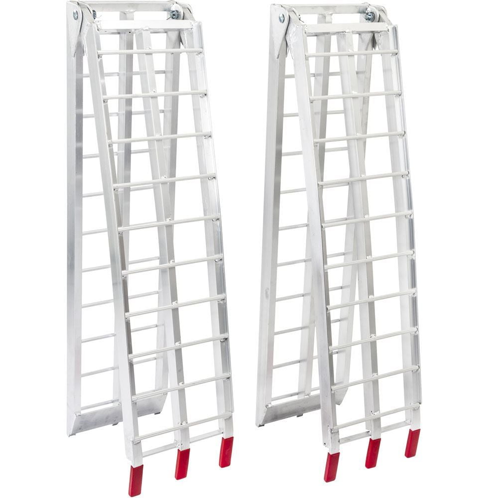 Black Widow AFL-9012-2 Aluminum 7' 5in Arched ATV Ramp - Walmart.com