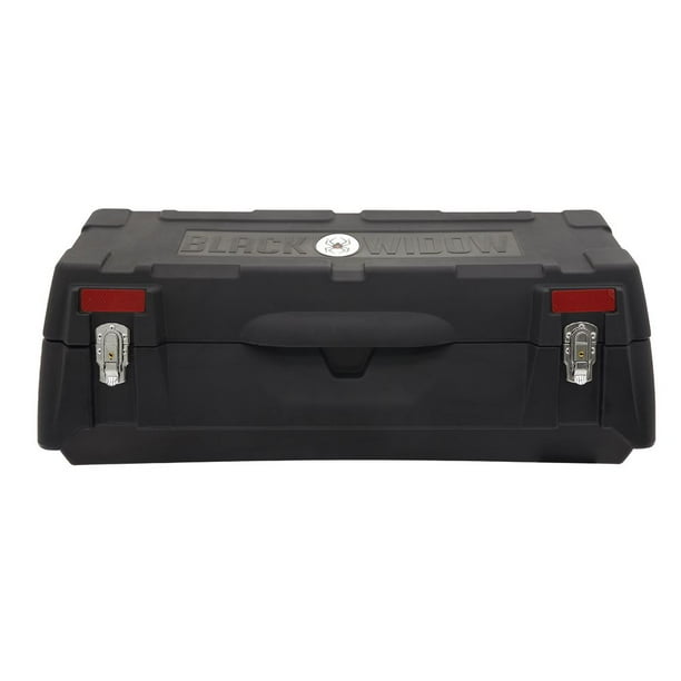 Black Widow ATV-CB-8015 Rear Rack Locking ATV Cargo Box - Walmart ...