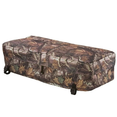 Camouflage ATV Cargo Rear Rack Gear Bag with Topside Bungee Tie-Down ...