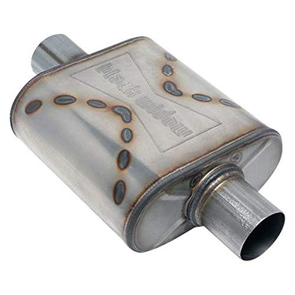 Black Widow Exhaust BWEBW0010-C 3 in. Race Venom Series Exhaust Muffler ...