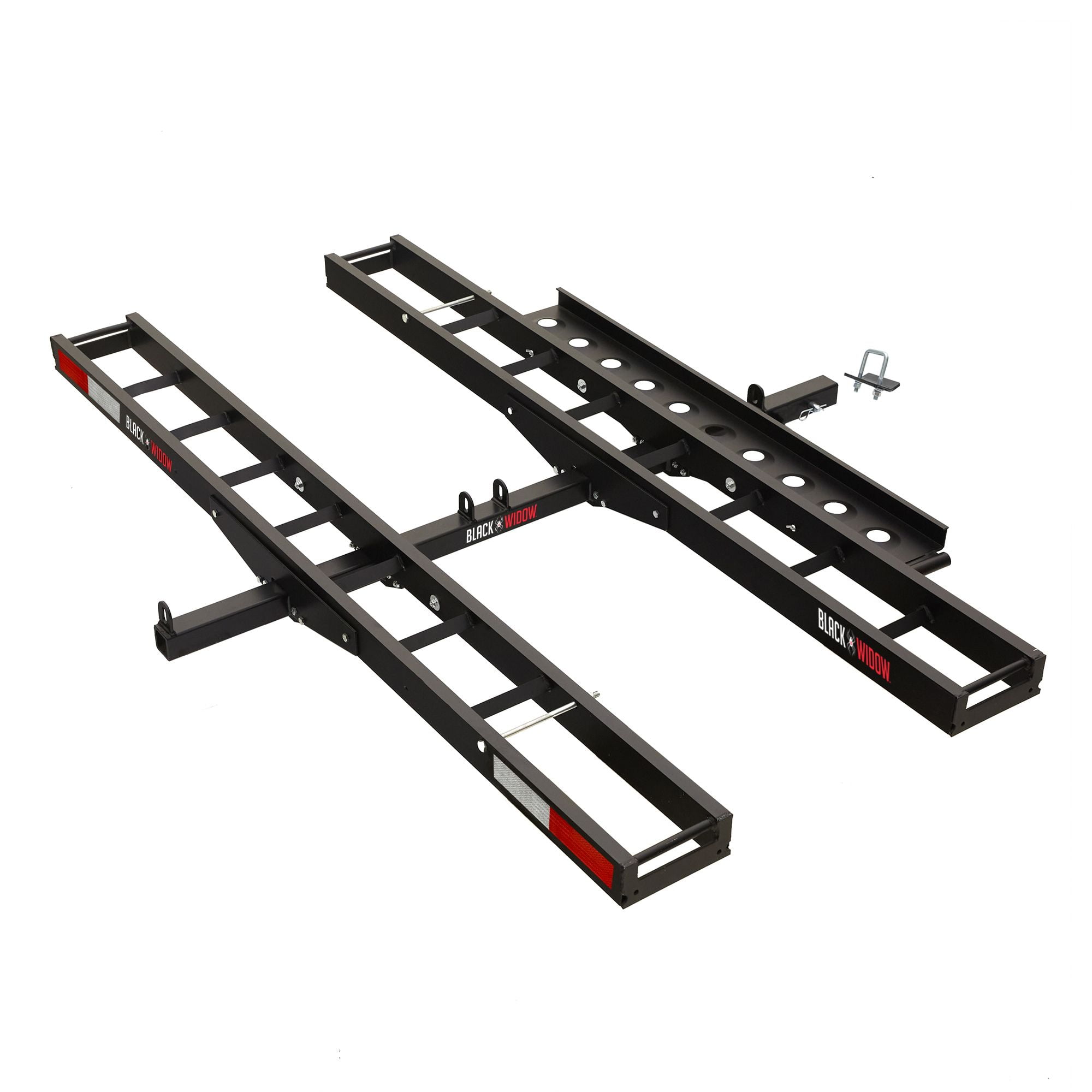 Black Widow Pro Motorcycle Rack - Anodized Aluminum Double Dirt Bike ...