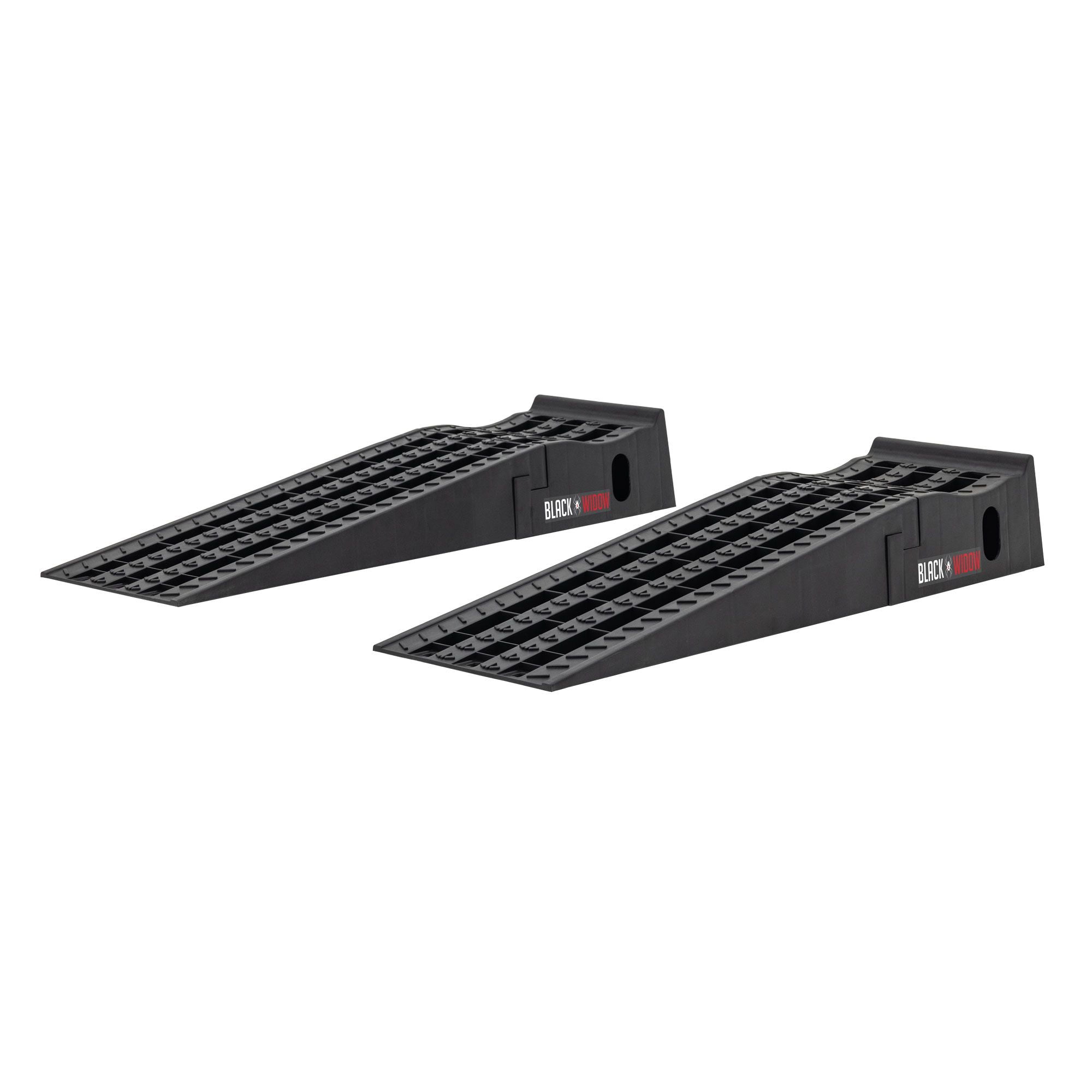 Black Widow Service Ramp and Car Lift - 6,500 lb. per Pair Capacity ...