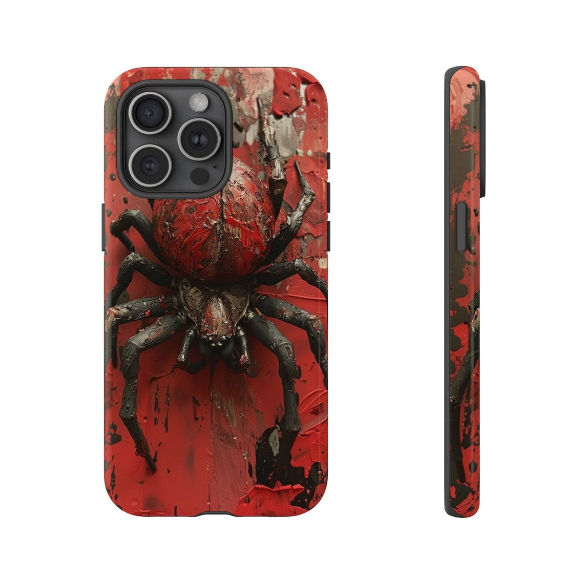 Black Widow Spider Red Arachnid Painting Artistic Pattern Case for ...