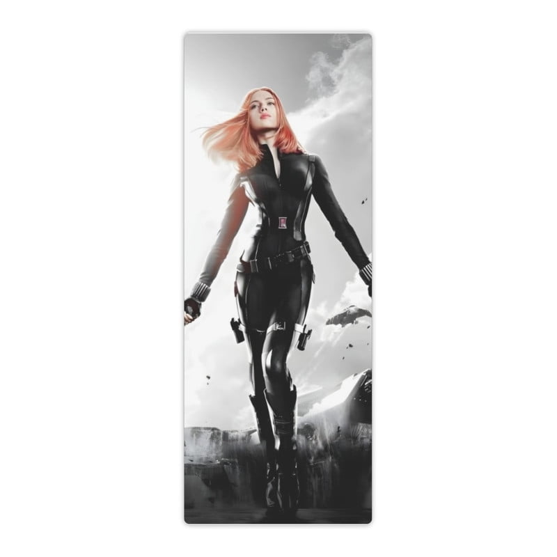 Black Widow pattern yoga mat makes every practice full of inspiration ...