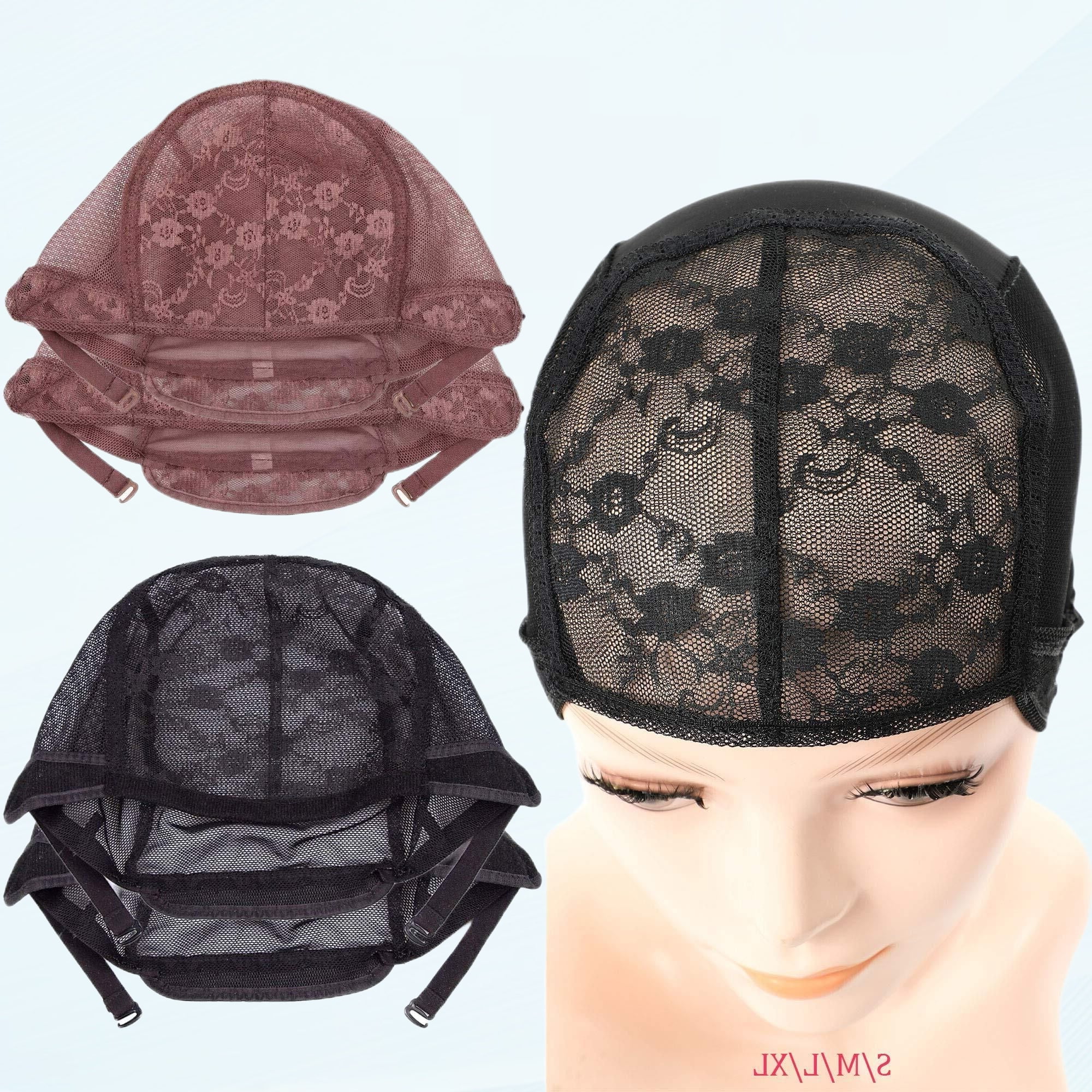 Black Wig Cap, 2 Pieces Wig Caps for Women, Wig Cap for Wig Making ...