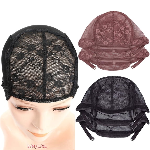 Black Wig Cap, 2 Pieces Wig Caps for Women, Wig Cap for Wig Making ...