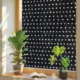 Black Window Privacy Film Rainbow Static Cling Stain Glass Window Film ...