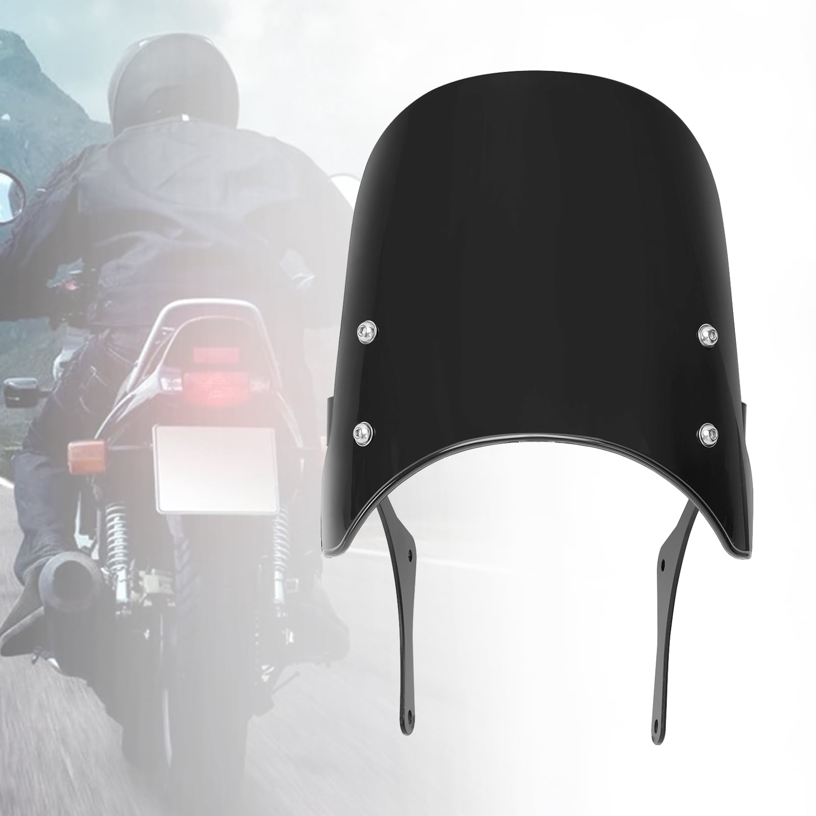 Black Windshield WindScreen fit for HONDA Trail 125 CT110 CT125 Hunter ...