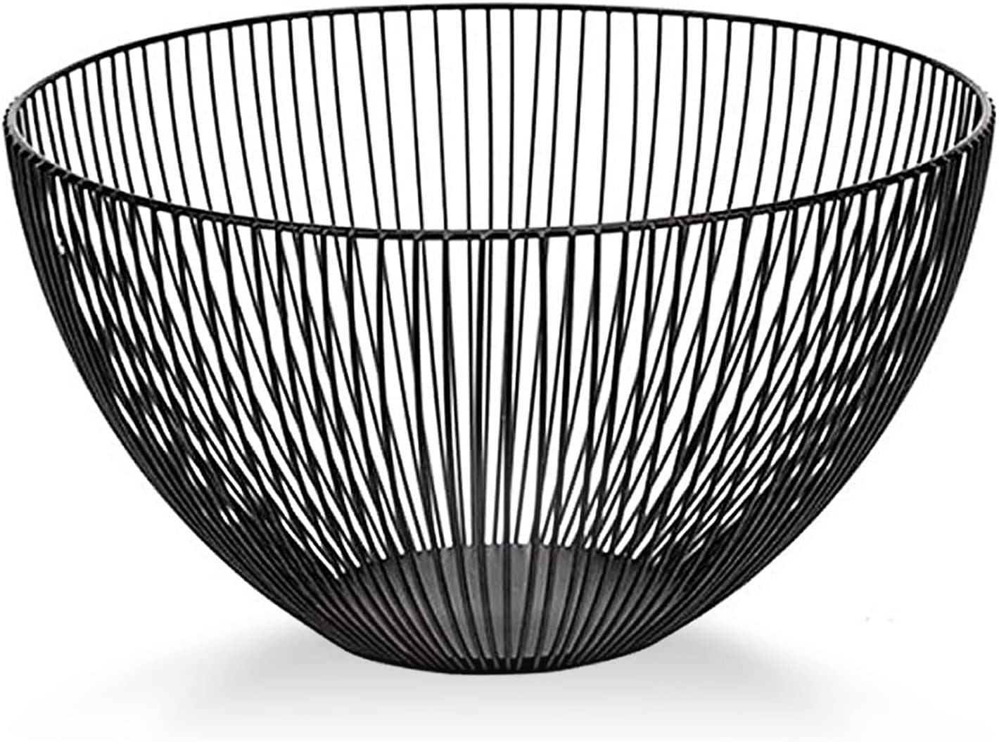 Black Wire Fruit Basket Fruit Bowl Kitchen Fruit Basket Stand Fruit ...