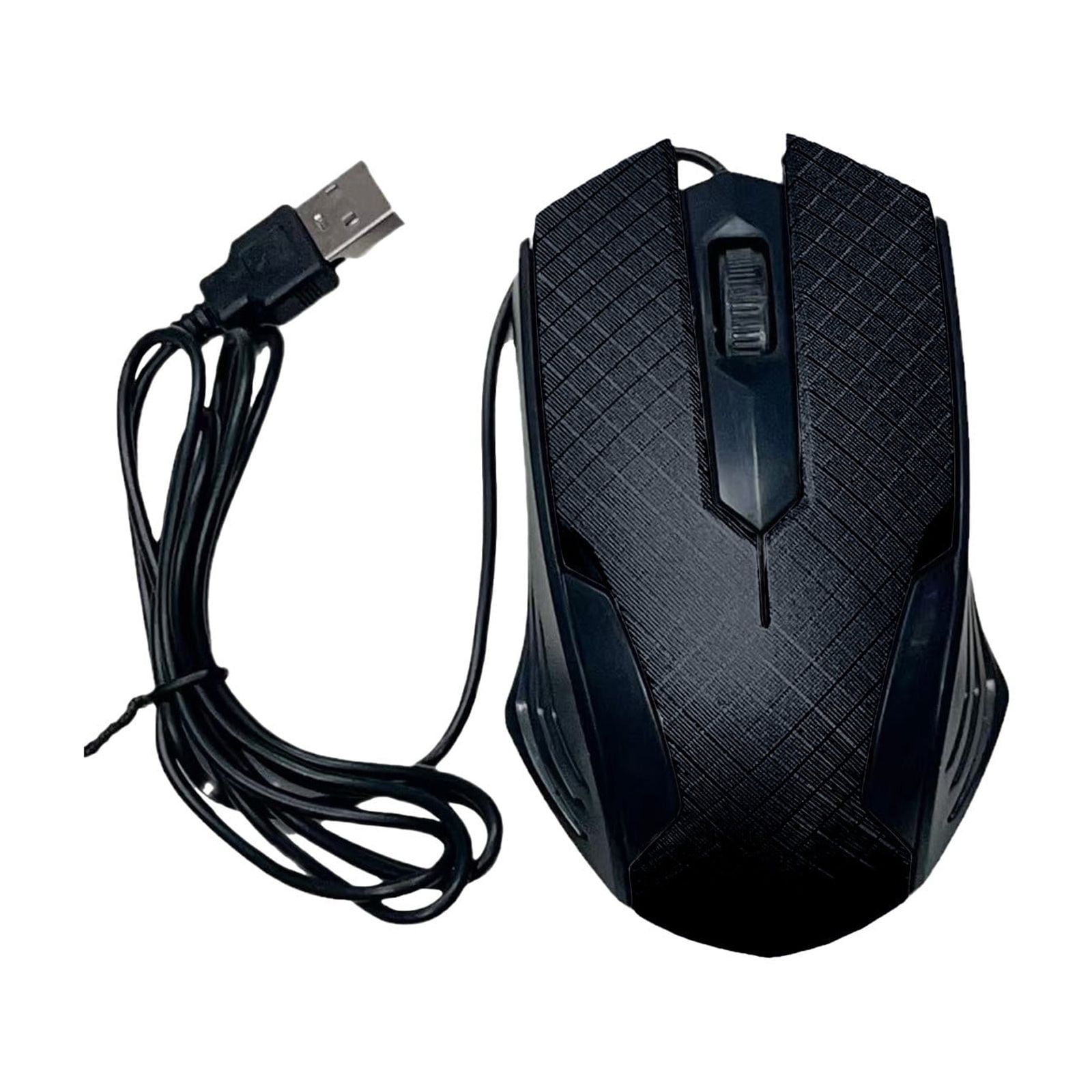 Black Wired Mouse Optical Mouse Usb Wired Optical Mouse Business Office ...