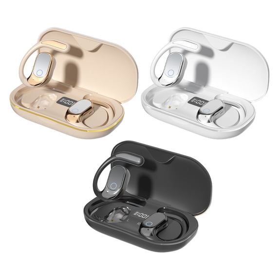 Black Wireless Bluetooth Translation Headset Real Time Ai Smart ...