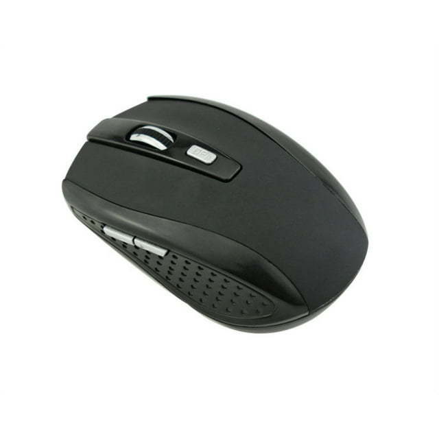 Black Wireless Mouse Optical USB Laptop PC Computer 2.4GHZ DPI ...