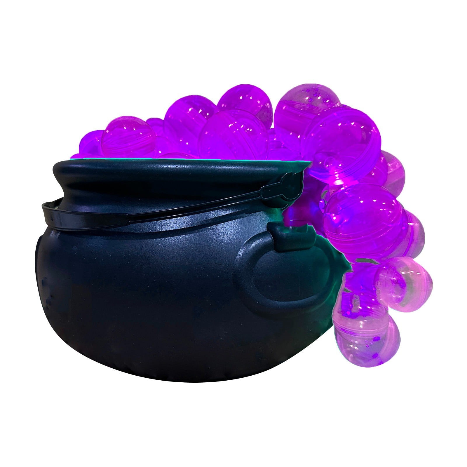 Black Witches Cauldron, Halloween Indoor Decorations DIY Bubbling ...