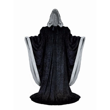 CxhicLuv Halloween Black Witch Hat, Folded Lace Dark Magician Prop ...