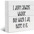 Inspirational Quotes Decorative Wooden Box Sign, Rustic Motivational ...