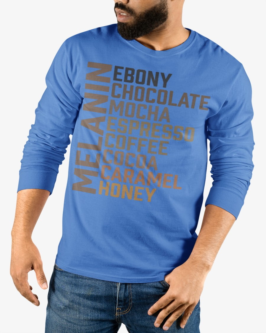 Black Woman - Melanin Long Sleeve Tee - Walmart.com