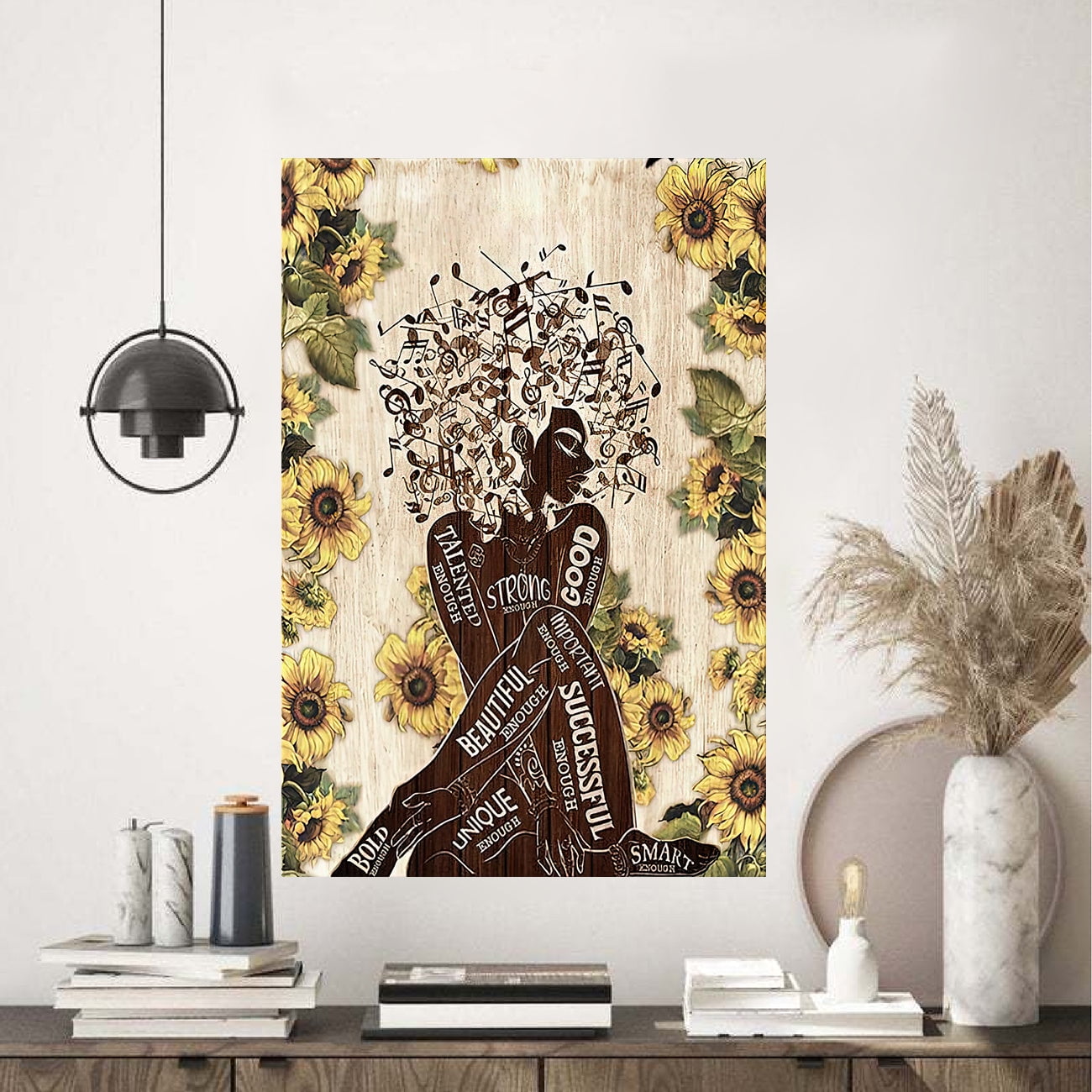 Black Woman Pride Poster Black Queen African American Black Poster 11 x ...