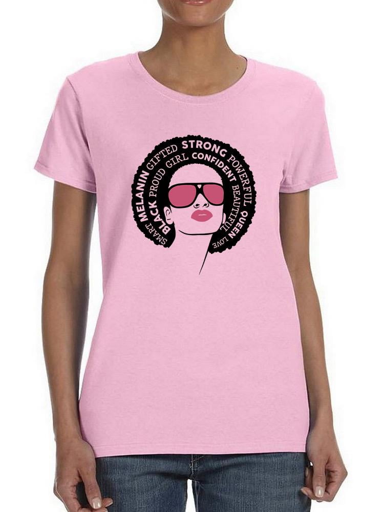 Black Woman Traits. T-Shirt Women -Smartprints Designs, Female Large ...