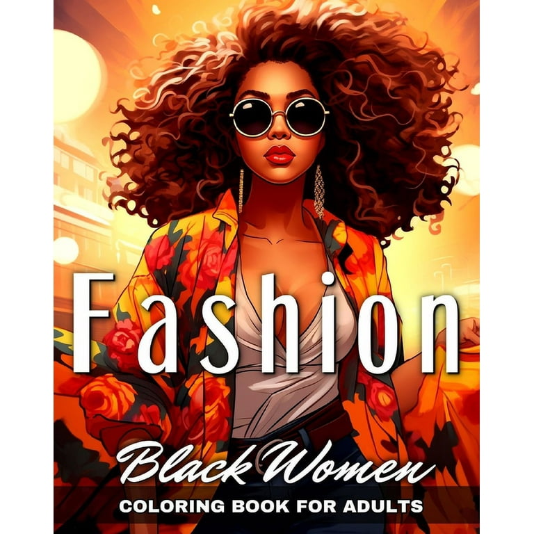 african american women coloring book