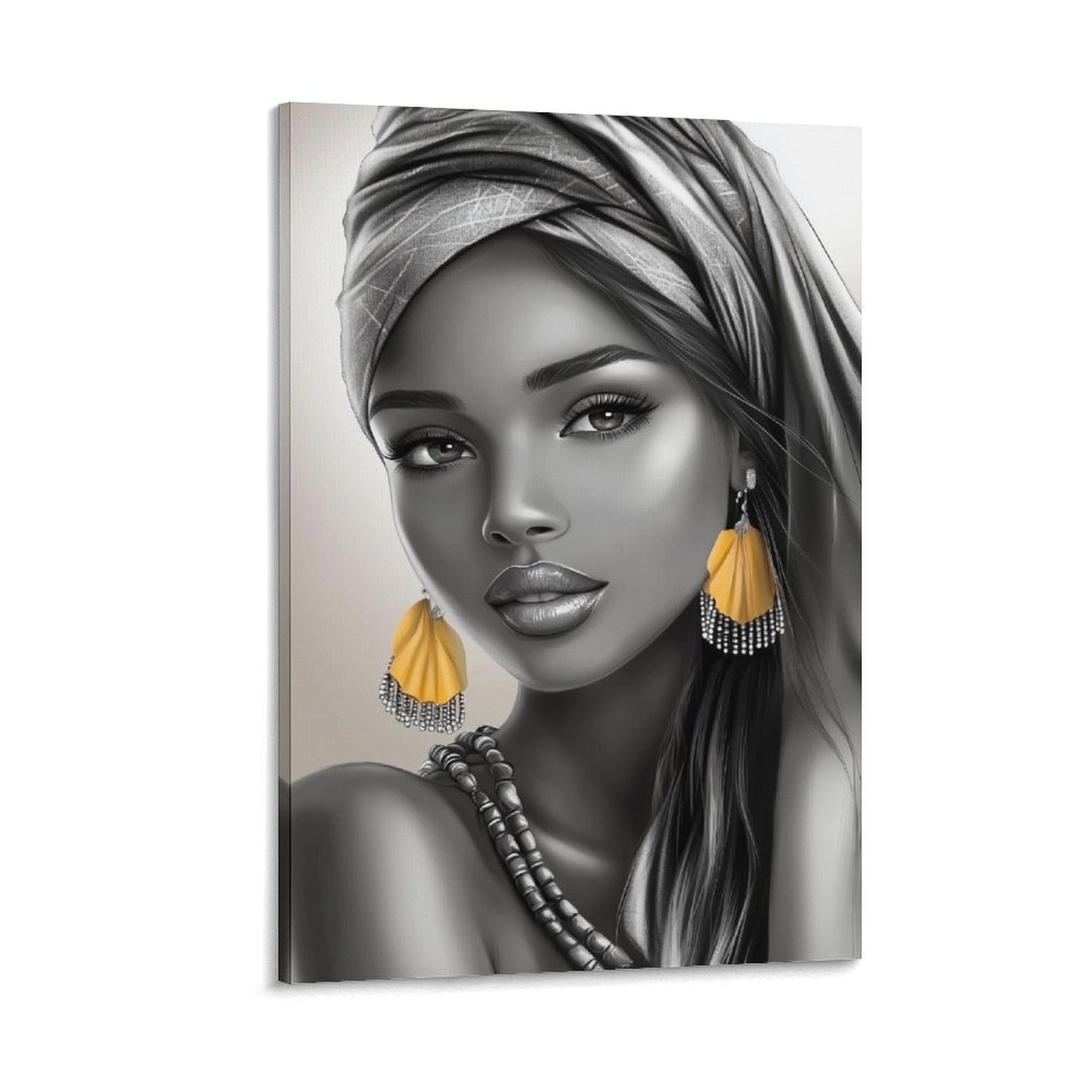 Black Women Mural Artworks Canvas Poster Room Aesthetic Wall Art Prints ...