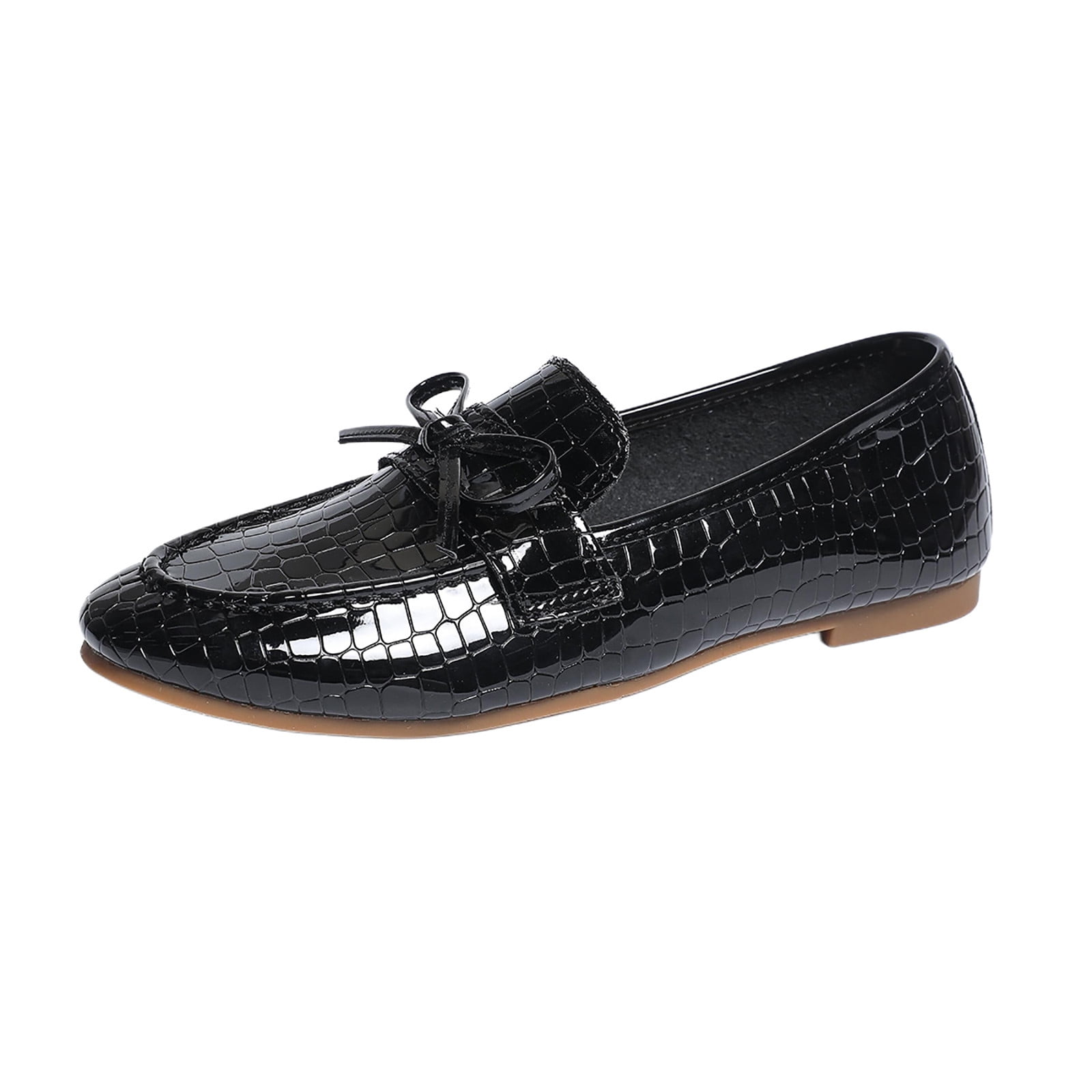 Black Women'S Everyday Flat Footwear With Tassel Accent Low Cut French ...