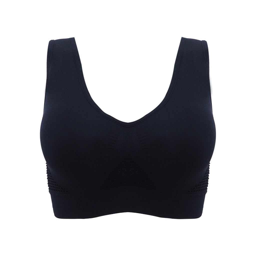 Black Women's Intimates, Air Permeable Cooling Summer Sport Yoga ...