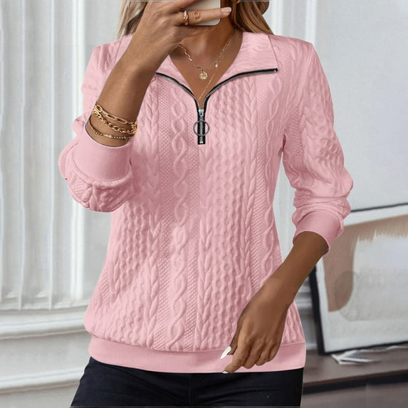 Black Women's Knit Pullover Cowl Neck Sweater for Women Casual Women's ...