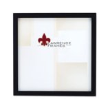Walmart 10x10 Black Wood Picture Frame, Contemporary Design, Satin ...