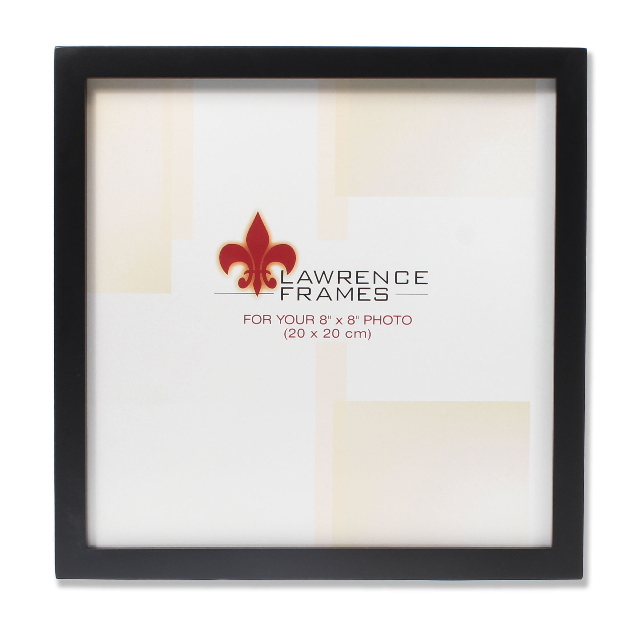 Black Wood 8x8 Picture Frame - Walmart.com