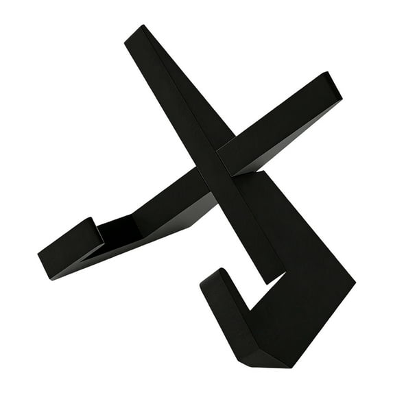 Black Wooden Cookbook Stand For Kitchen Counter Recipe Holder Music ...