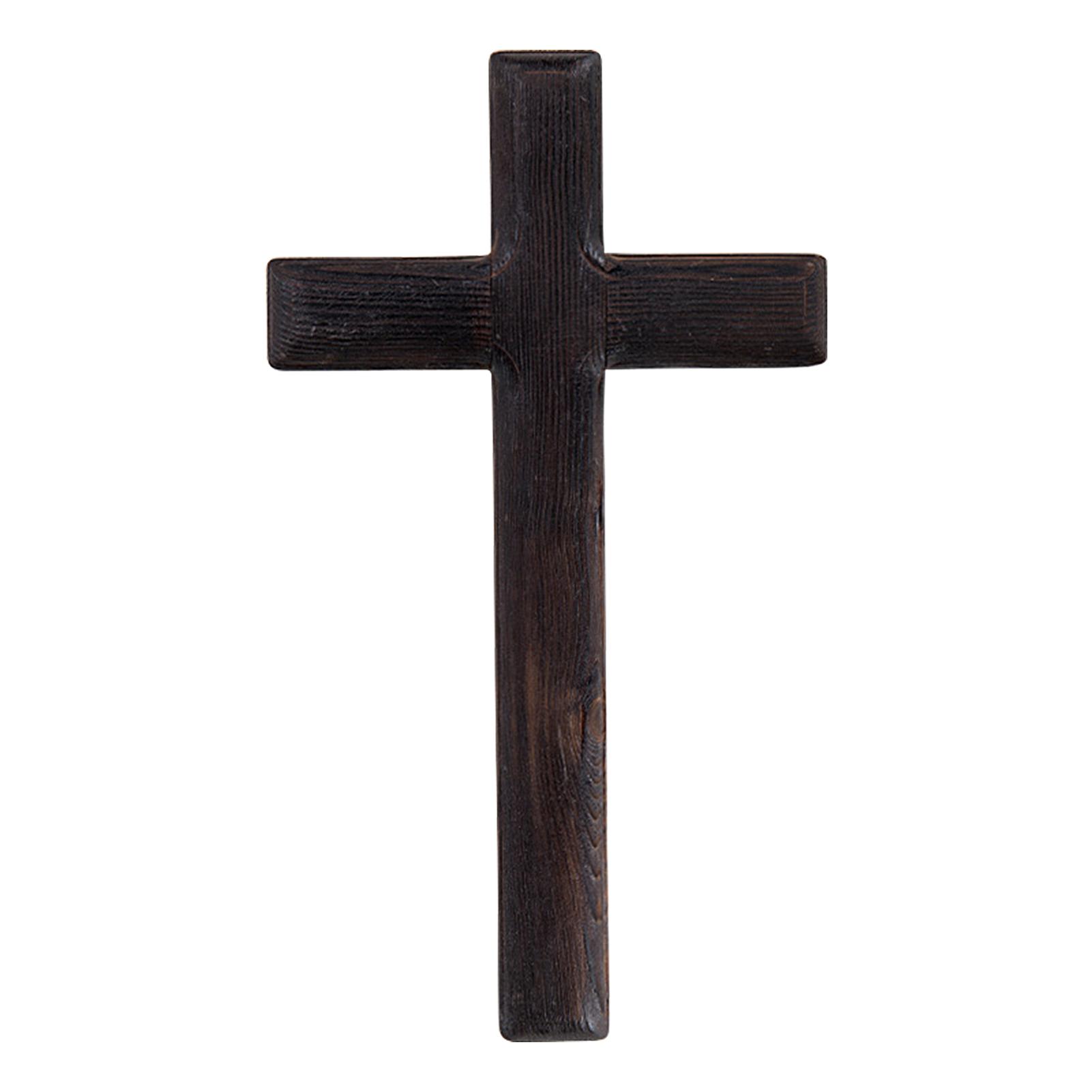 Black Wooden Cross | Wood Holding Clinging Cross for Bless | Portable ...