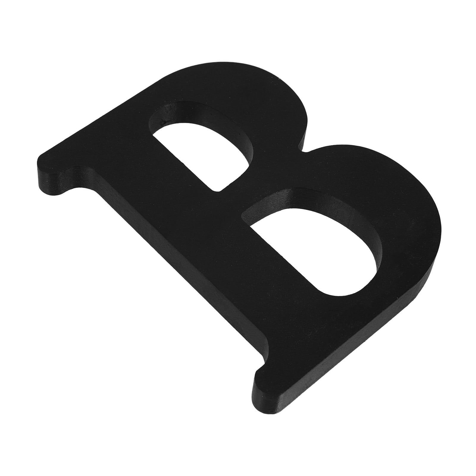 Black Wooden Letters For Wall Table Decor Decorative Alphabet Blocks ...