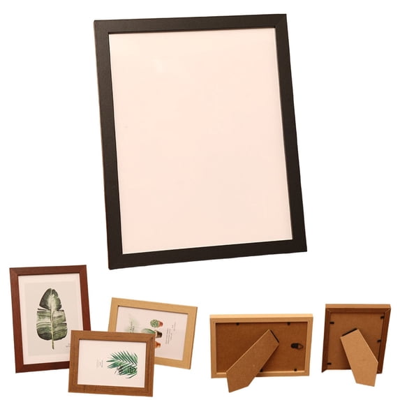 Black Wooden Picture Frame (12x16") - Wall or Desktop Display for ...