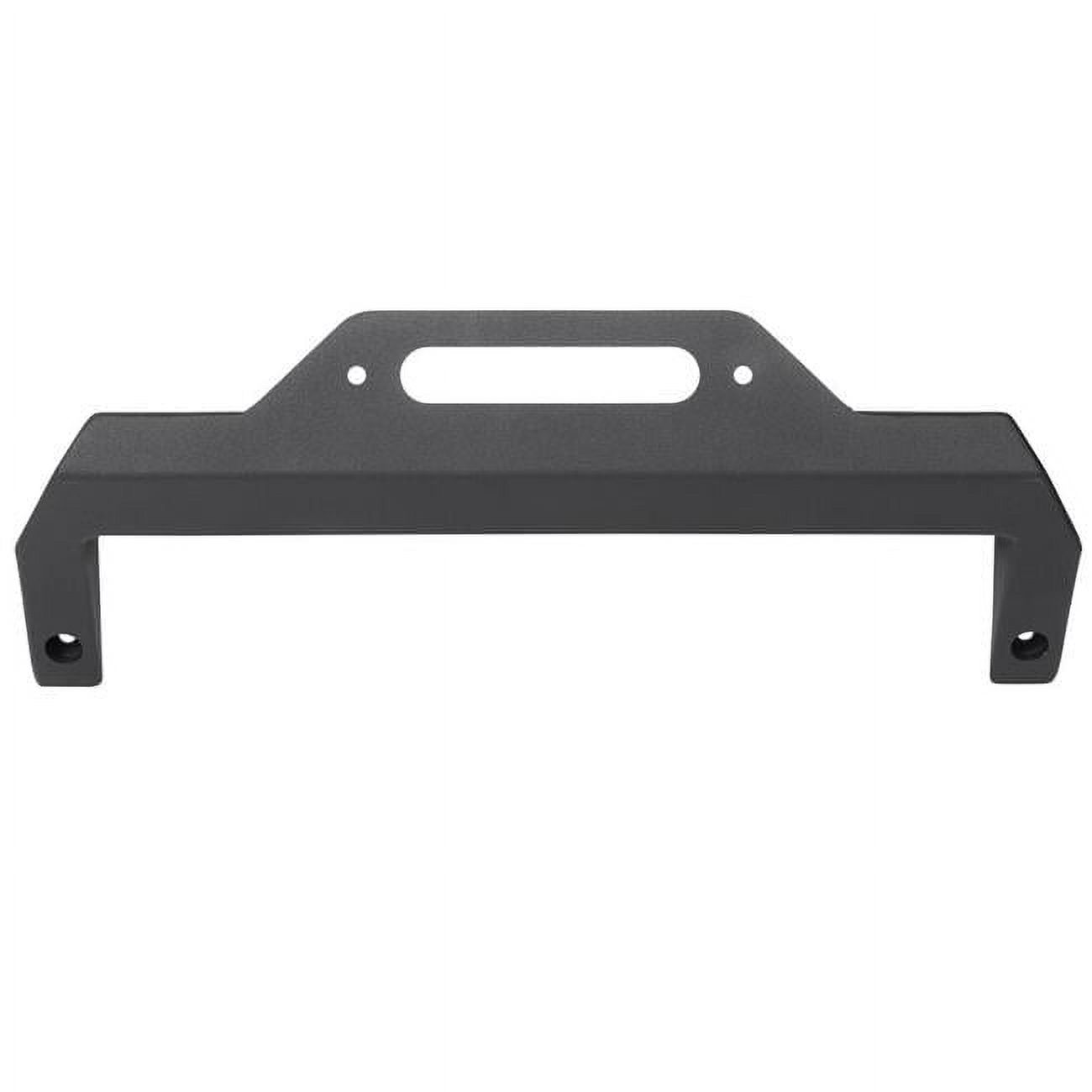 Black Works Up to 12K Front Bumper Winch Platform for 2021-C Ford ...