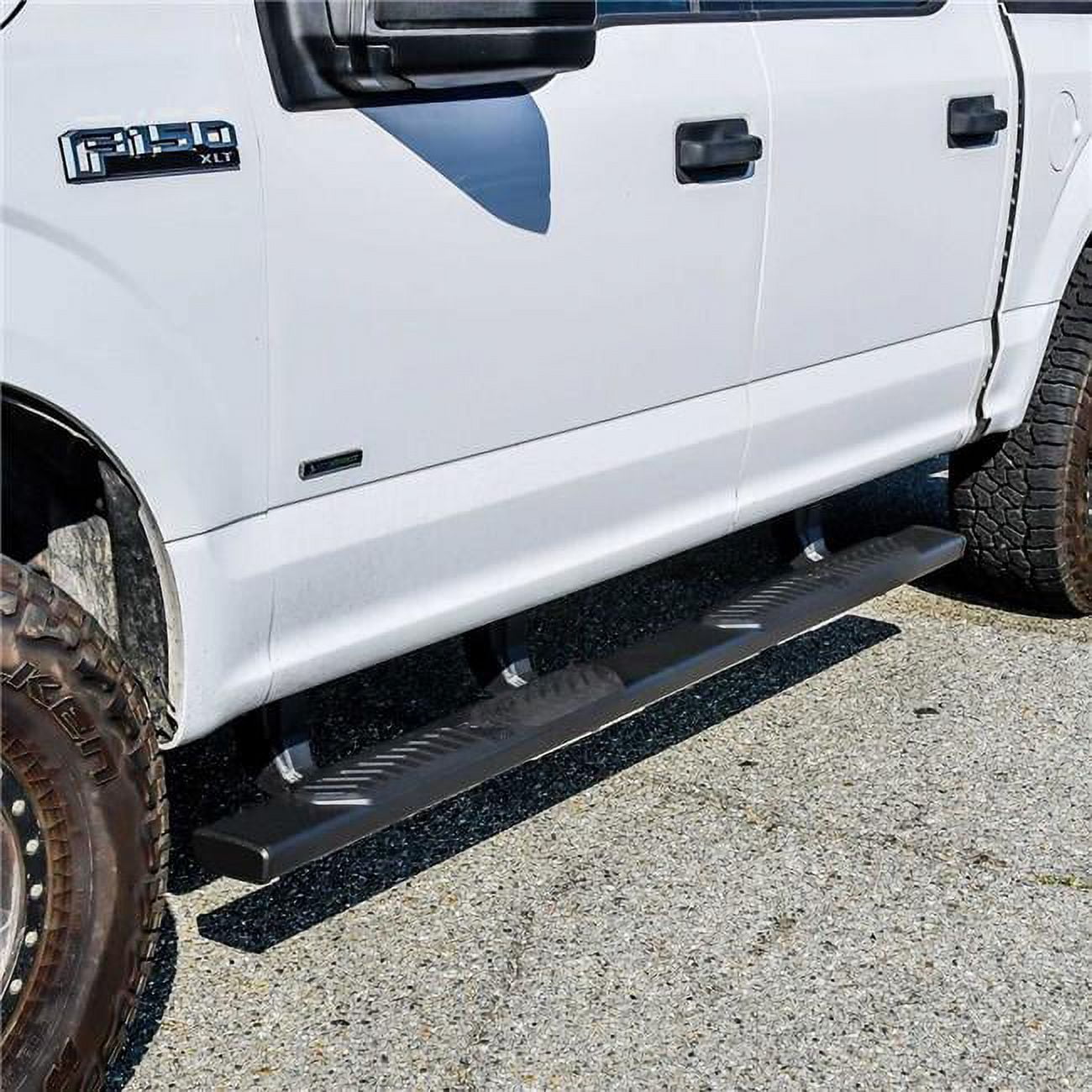 Black XD Nerf Step Bars for 2015-C F150, 2017-C F250 F350 Crew Cab R5 ...