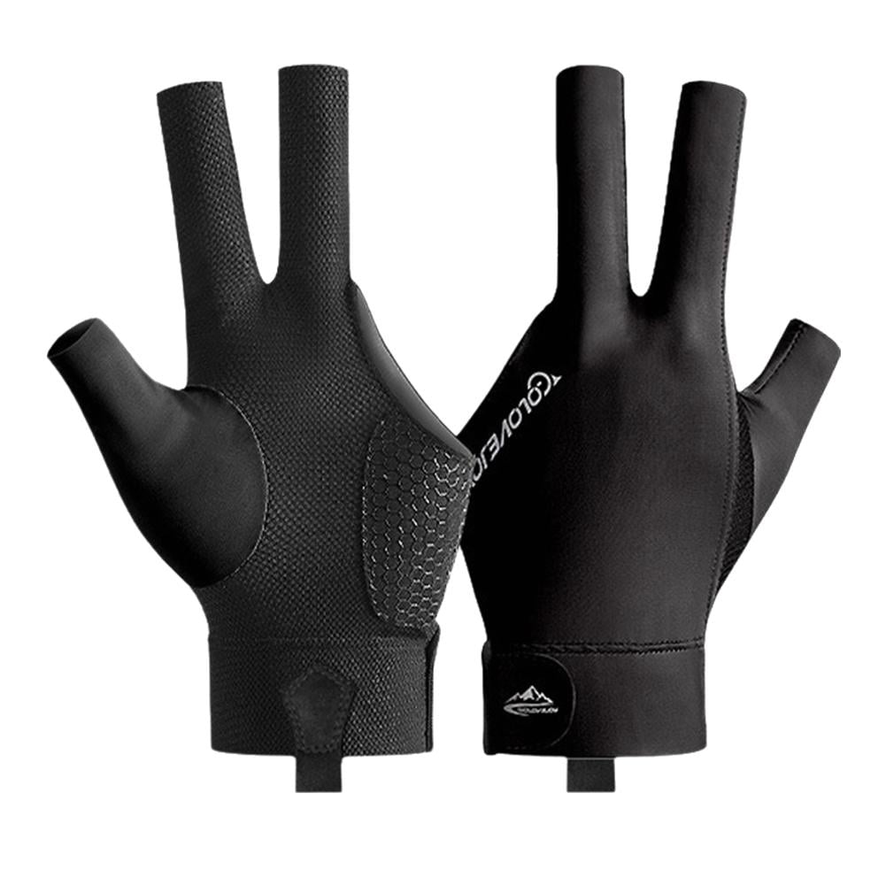 Black Xg67 Professional Billiard Gloves, Light And Breathable Three ... Black Xg67 Professional Billiard Gloves, Light And Breathable Three ...
