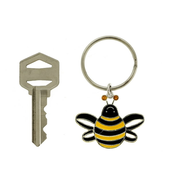 Black & Yellow Bumble-Bee Key Chain KEKC4847 - Walmart.com