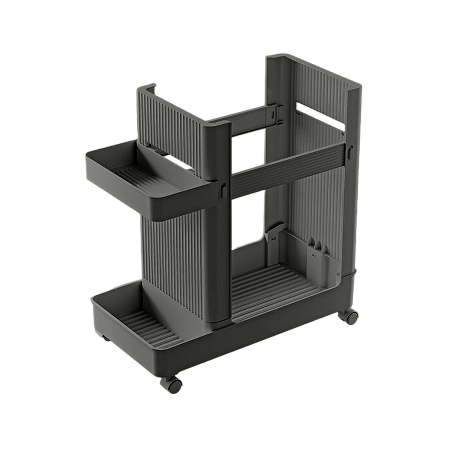 Black Yoga Mat Storage Basket Household Trolley Fitness Equipment ...