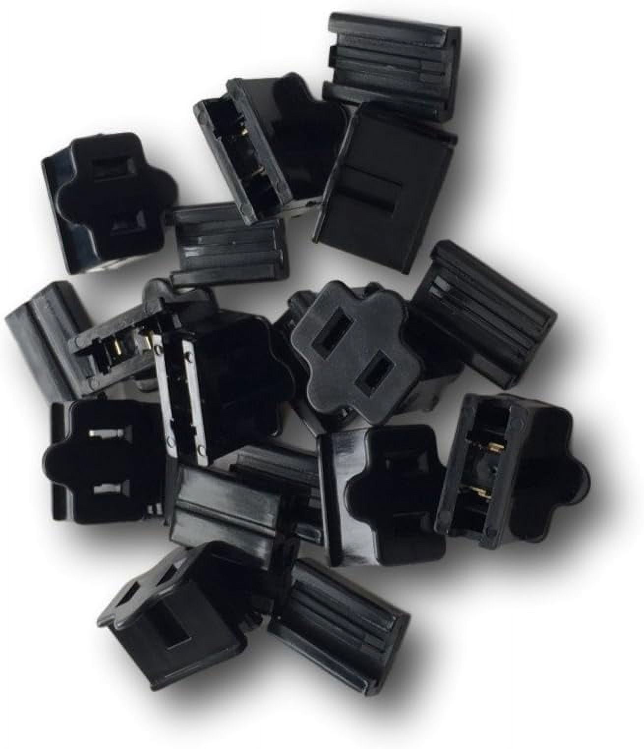 Black Zip Plug Inline Female SPT1 - Inline Gilbert plug - Vampire plug ...