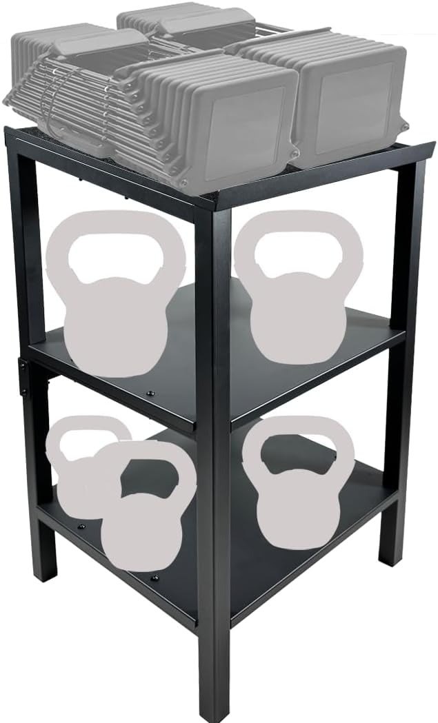 Black adjustable dumbbell rack. Multi-functional fitness equipment ...