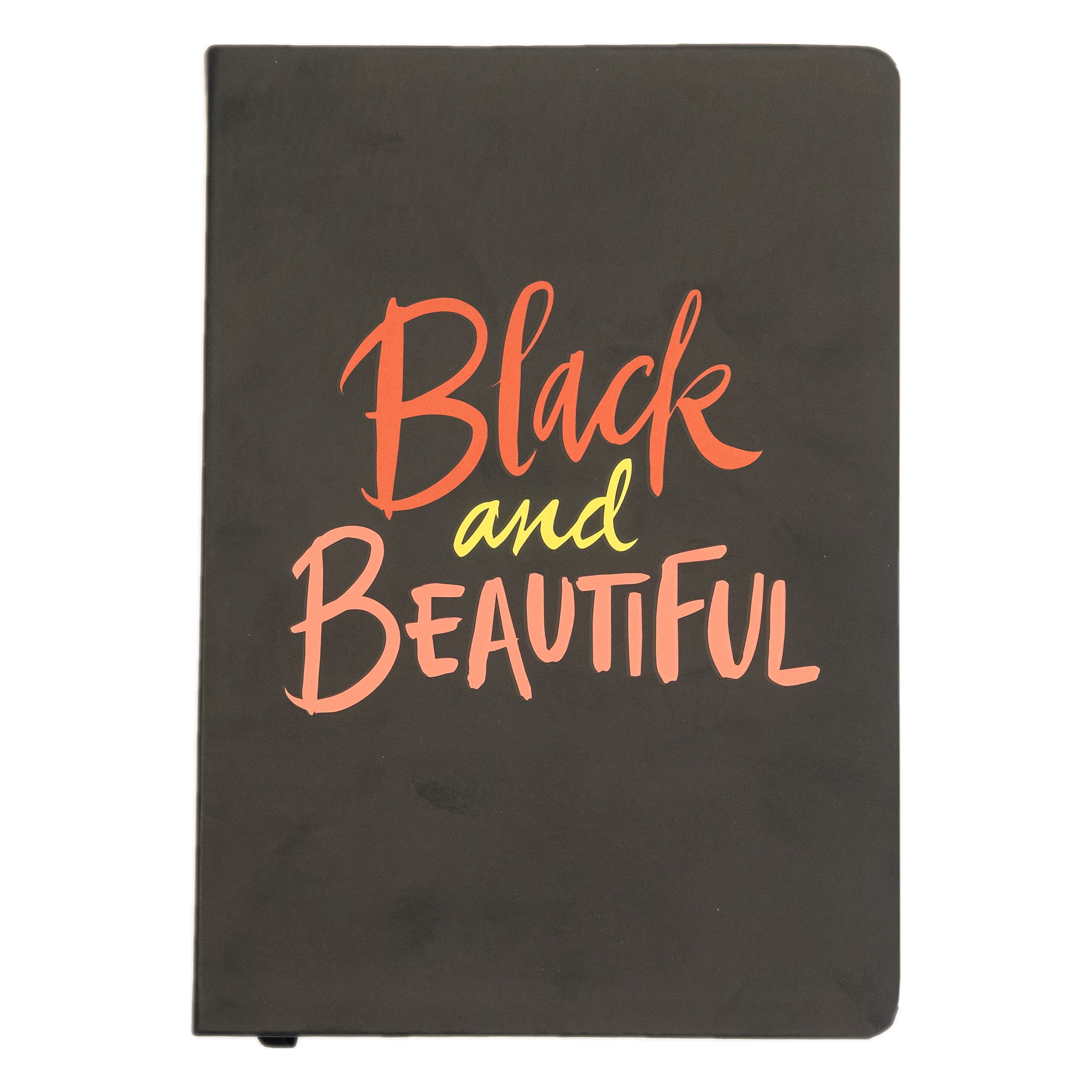 Eccolo Black and Beautiful Lockable Journal, Black, 6in x 8in, 256 Pages - Walmart.com