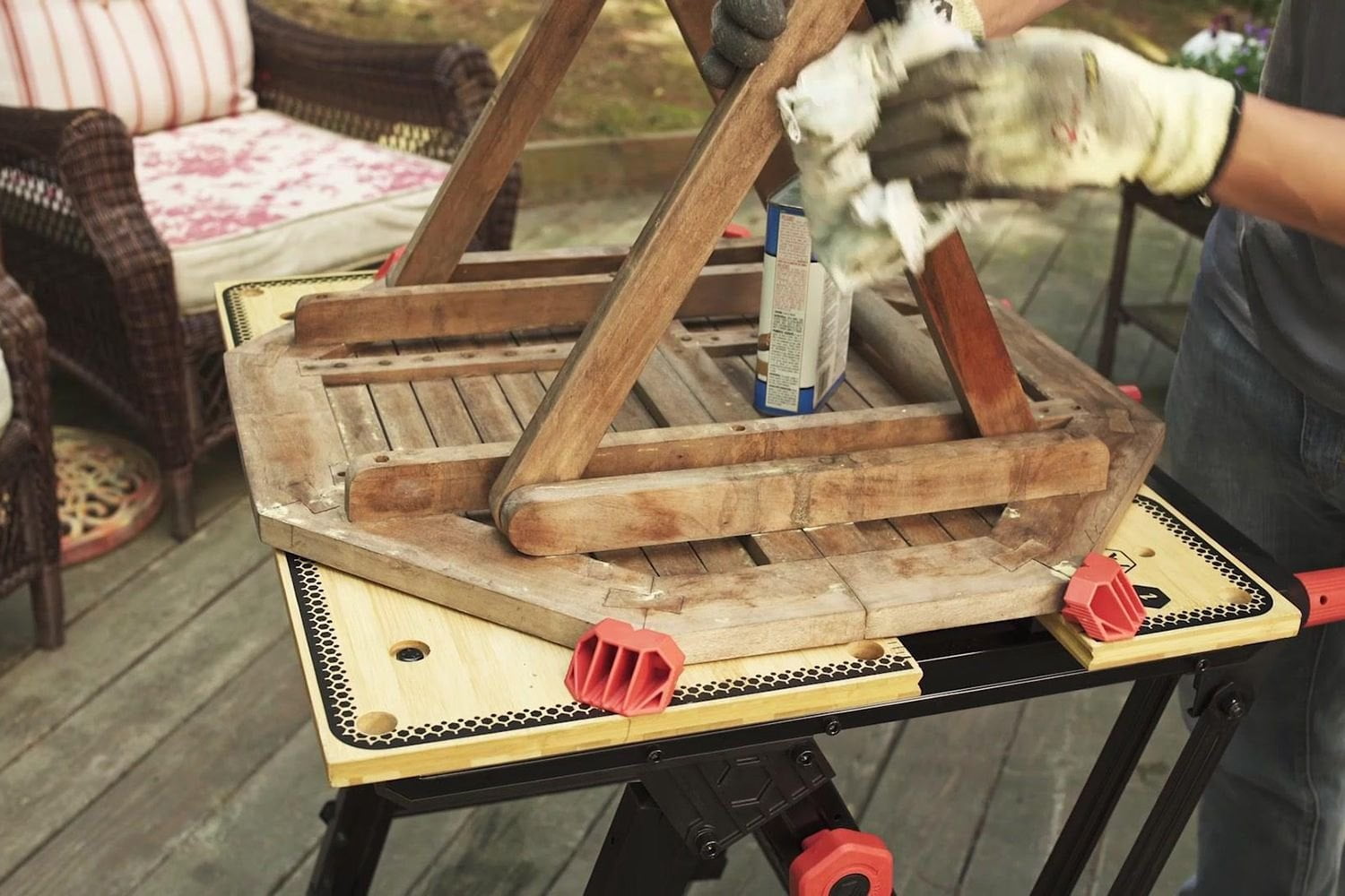 BLACK+DECKER Workmate BDST11000 550 lb Portable Project Center and Vise ...