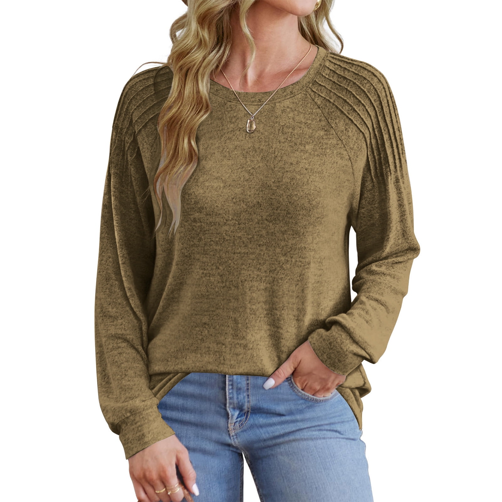 Black and Friday Clothing Sales Idoravan Long Sleeve Shirts for Women ...
