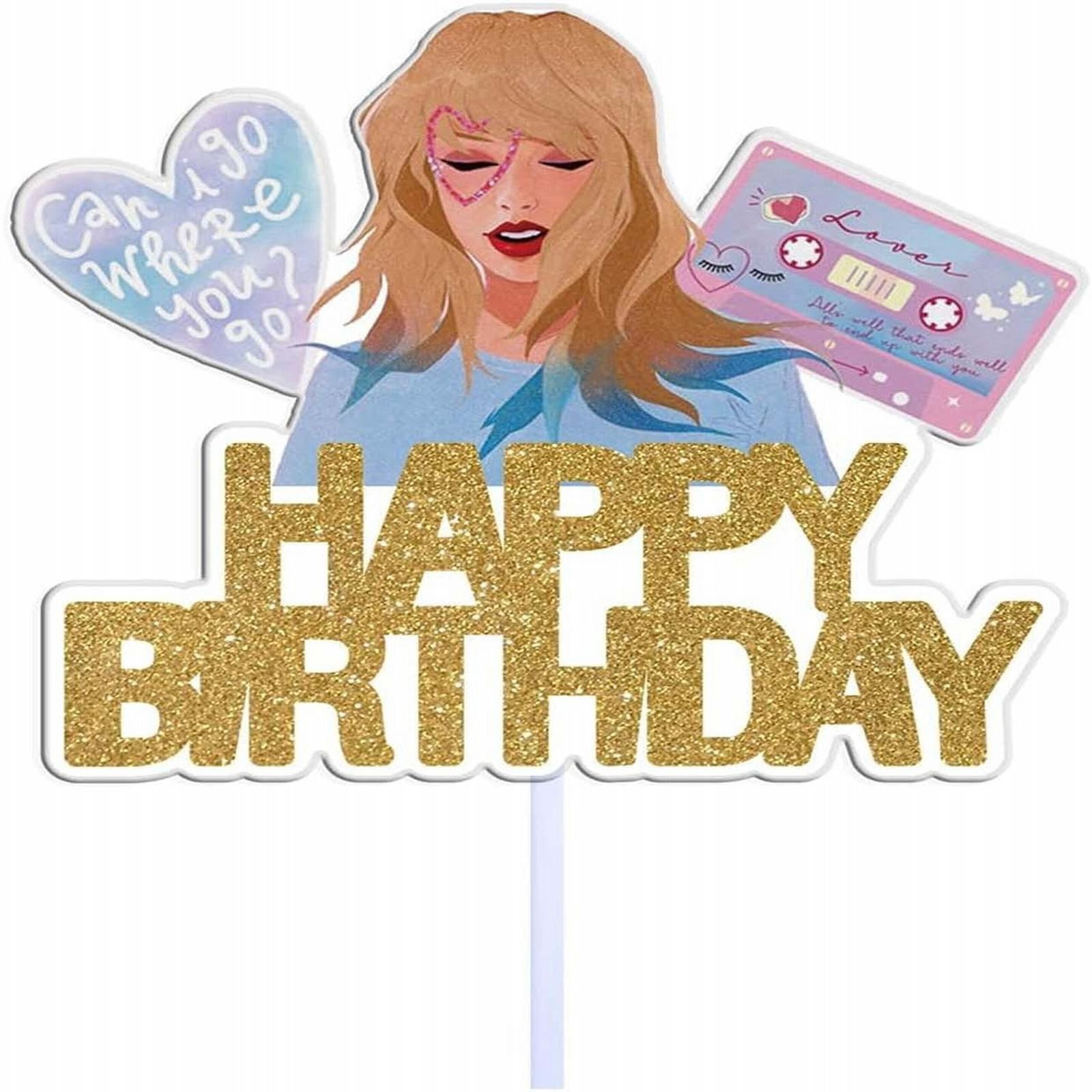 Black and Friday Deal 2024!Star Girl Cake Topper Music Birthday Party ...