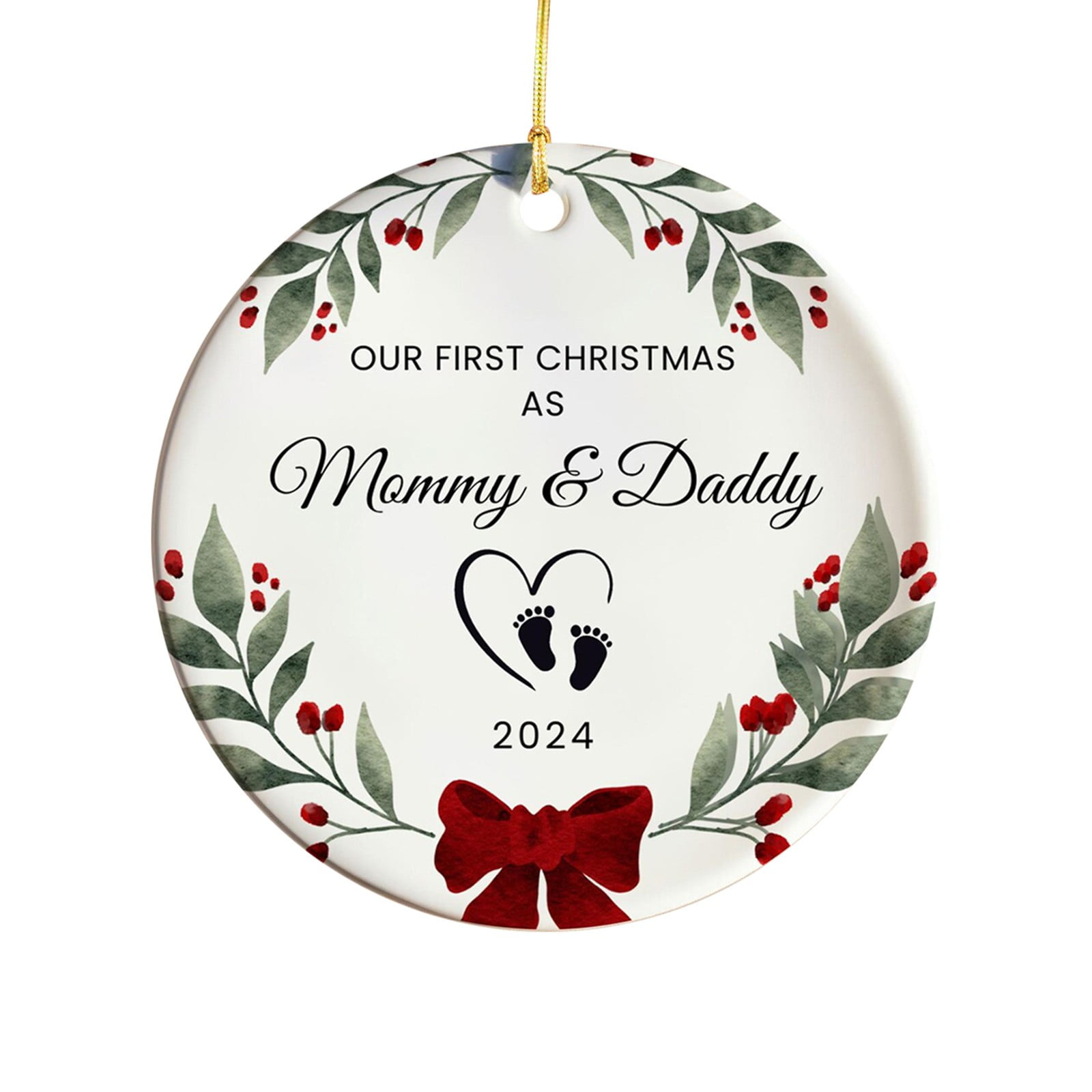 Black and Friday Deal Christmas Ornament Adorable Design For Holiday ...