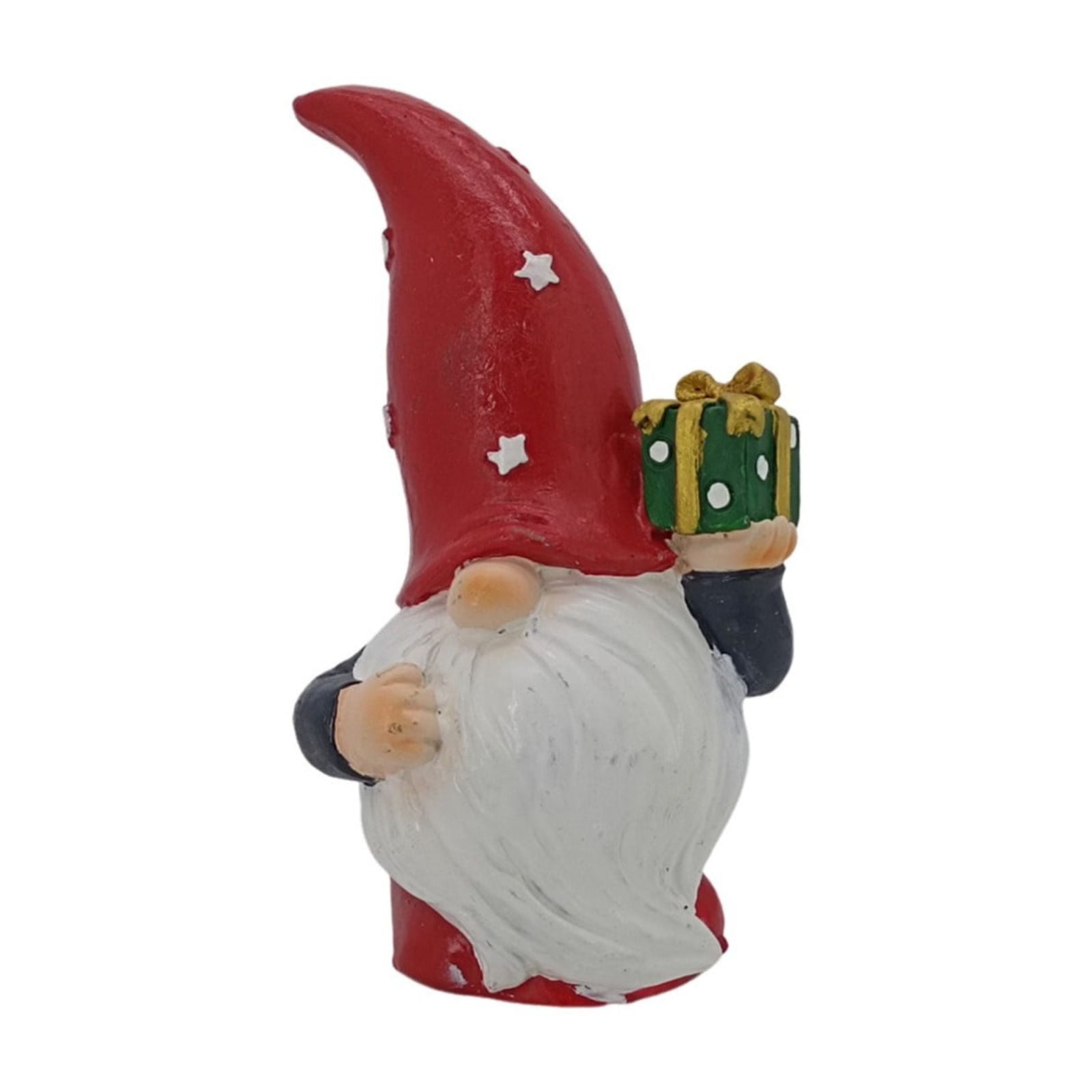 Black and Friday Deal Cute Christmas Dwarf Resin Statue Christmas Pygmy ...