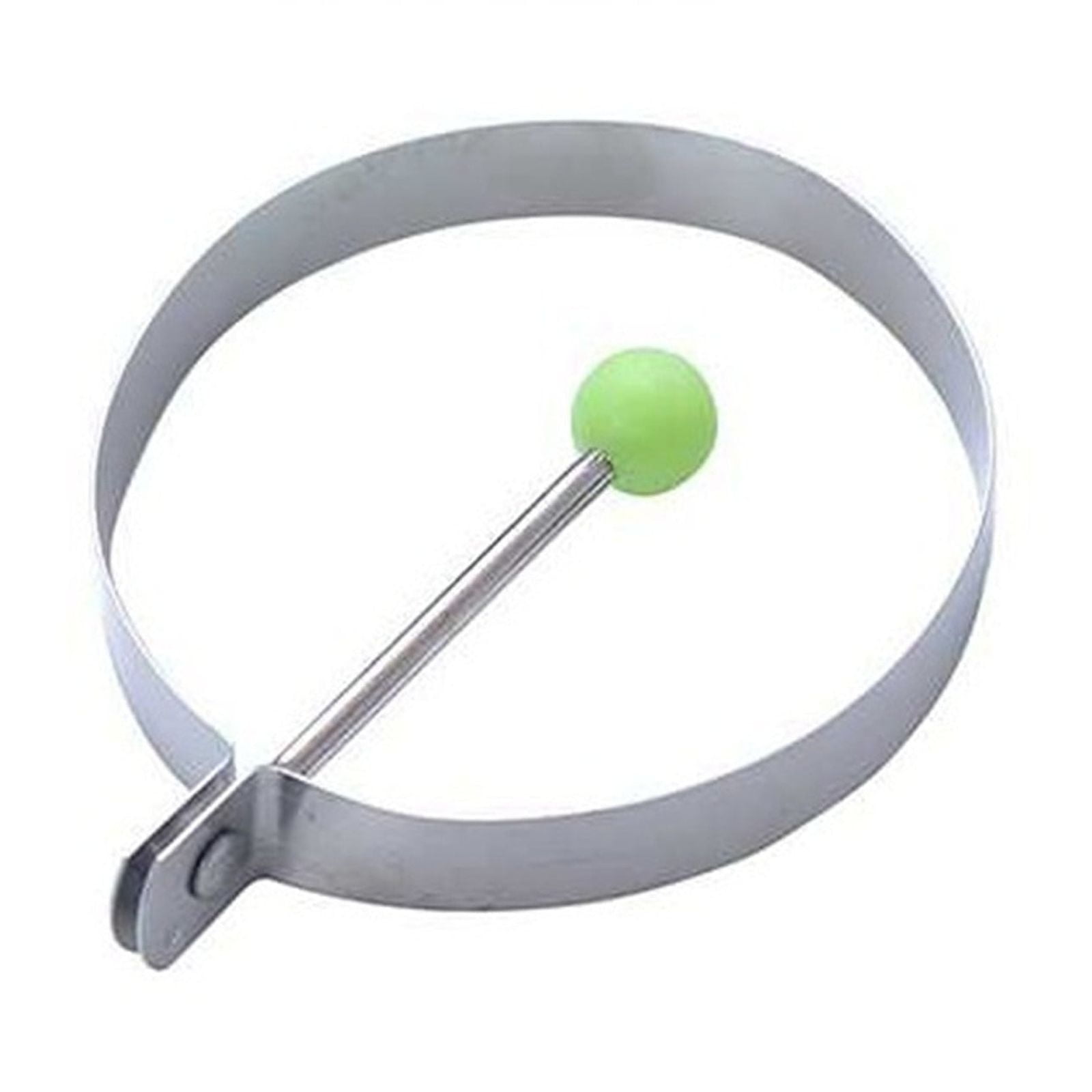 Black and Friday Deal Stainless Egg Ring Set Heart Shaped Egg DIY Tool ...