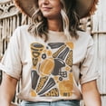 Black and Gold Game Day Football TShirt Retro Sports Fan Tee Unisex ...